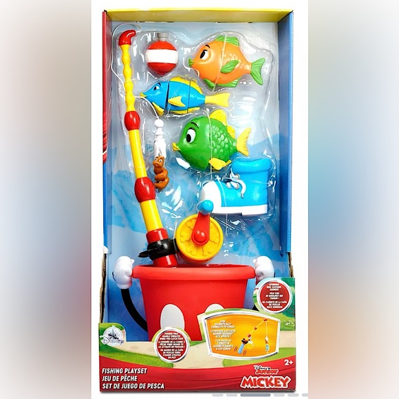 Disney | Toys | Disney Collection Mickey Mouse Fishing Playset New ...
